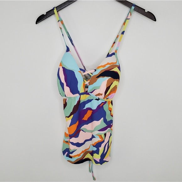 Salt & Cove | Swim | Salt Cove Zebra Print Crossback Tankini Top | Poshmark